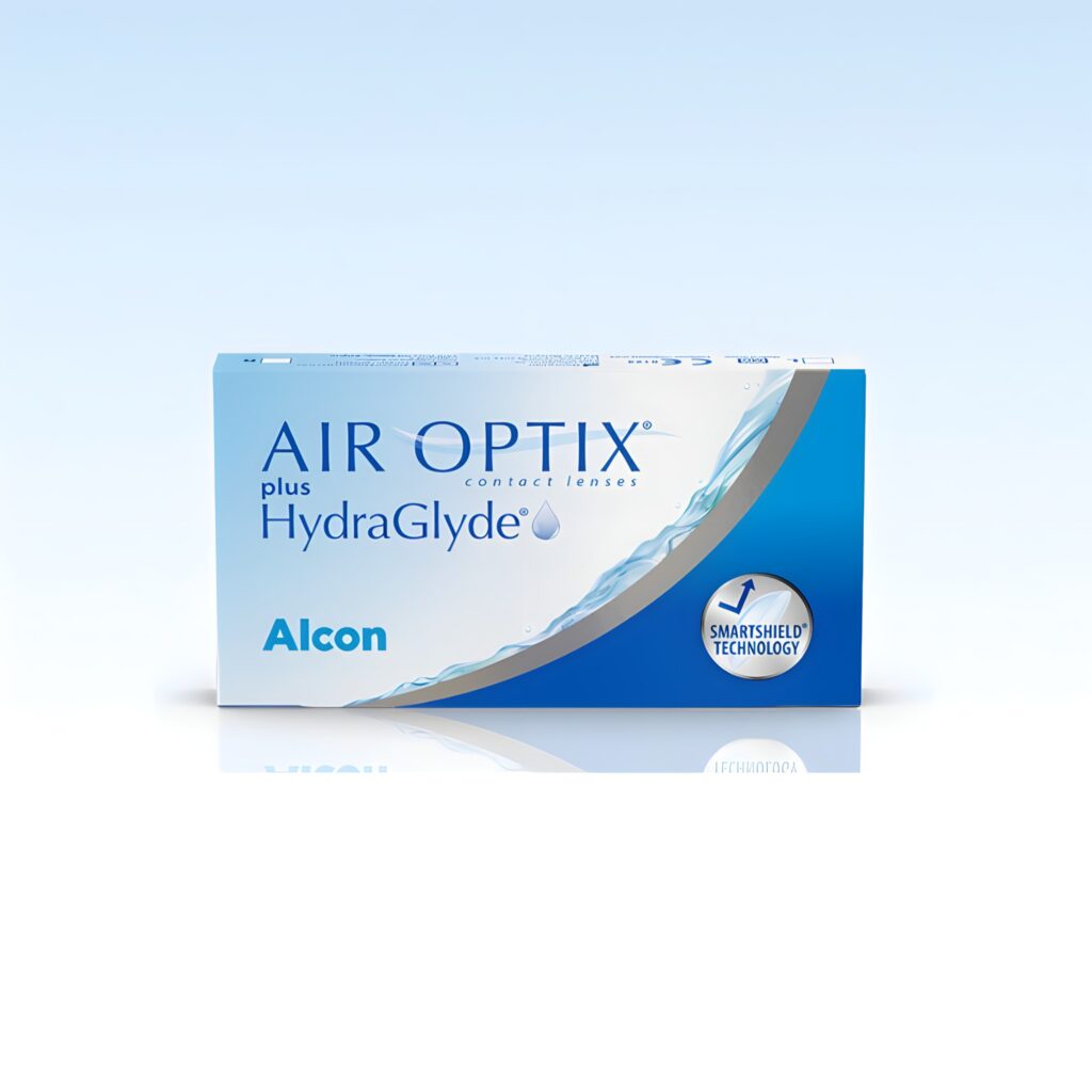 AIR OPTIX Plus HydraGlyde | Monthly Lenses Dry Eye Comfort